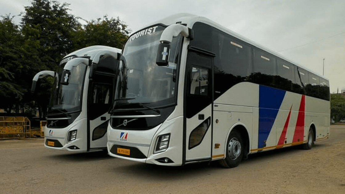 Hire Volvo Coach On Rent | Premium Coach Rental Service